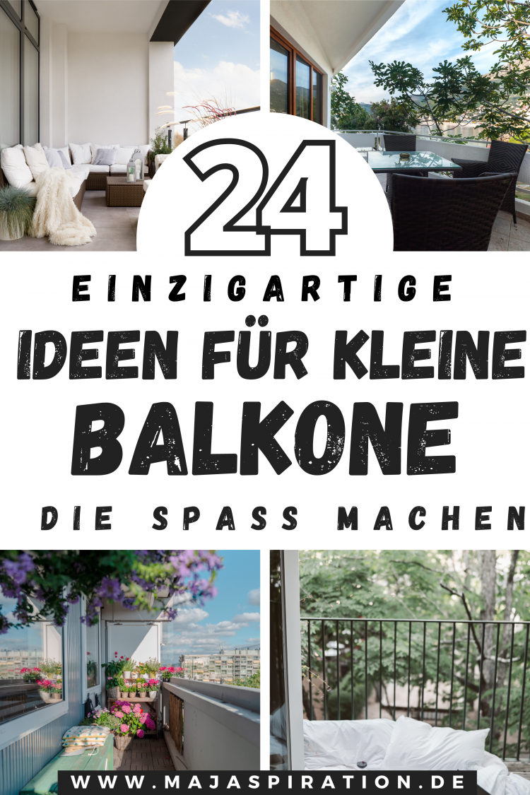 24 einzigartige Ideen für einen kleinen Balkon, die du lieben wirst ...