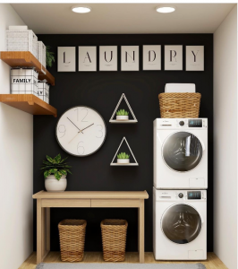 29 geniale Ideen für eine schöne Waschküche (praktisch und ästhetisch!) - Majaspiration