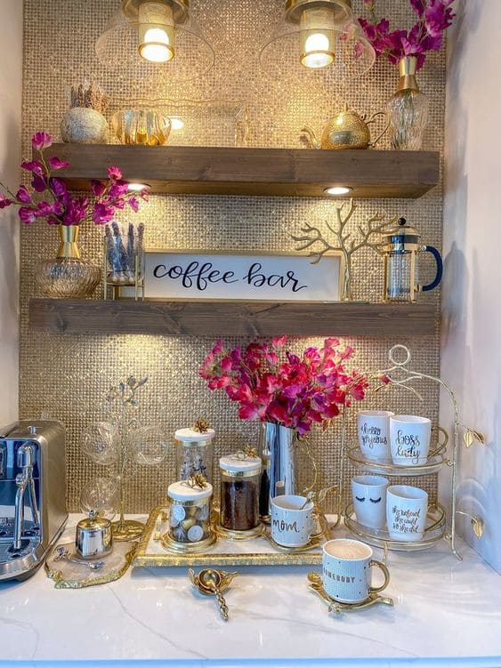 Wundervolle Kaffeebar Ideen für Zuhause - Majaspiration