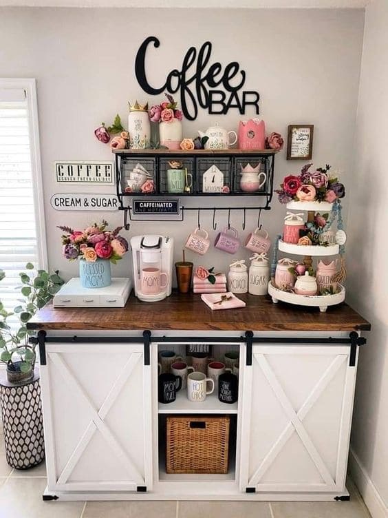 Wundervolle Kaffeebar Ideen für Zuhause - Majaspiration