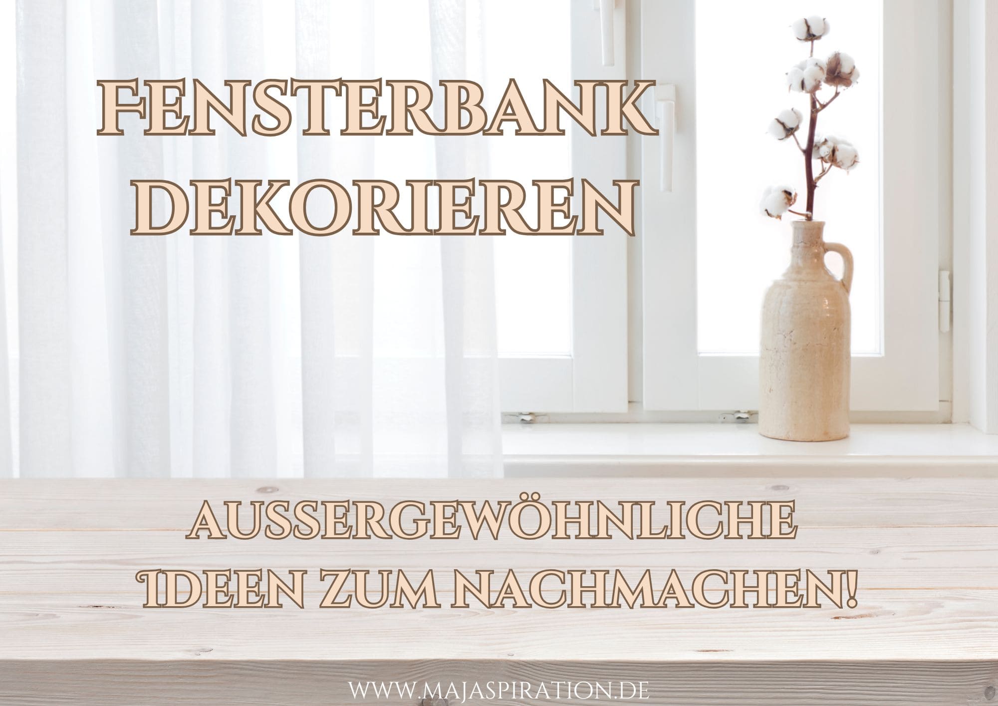 Fensterbank dekorieren - 23 außergewöhnliche Ideen zum Nachmachen ...