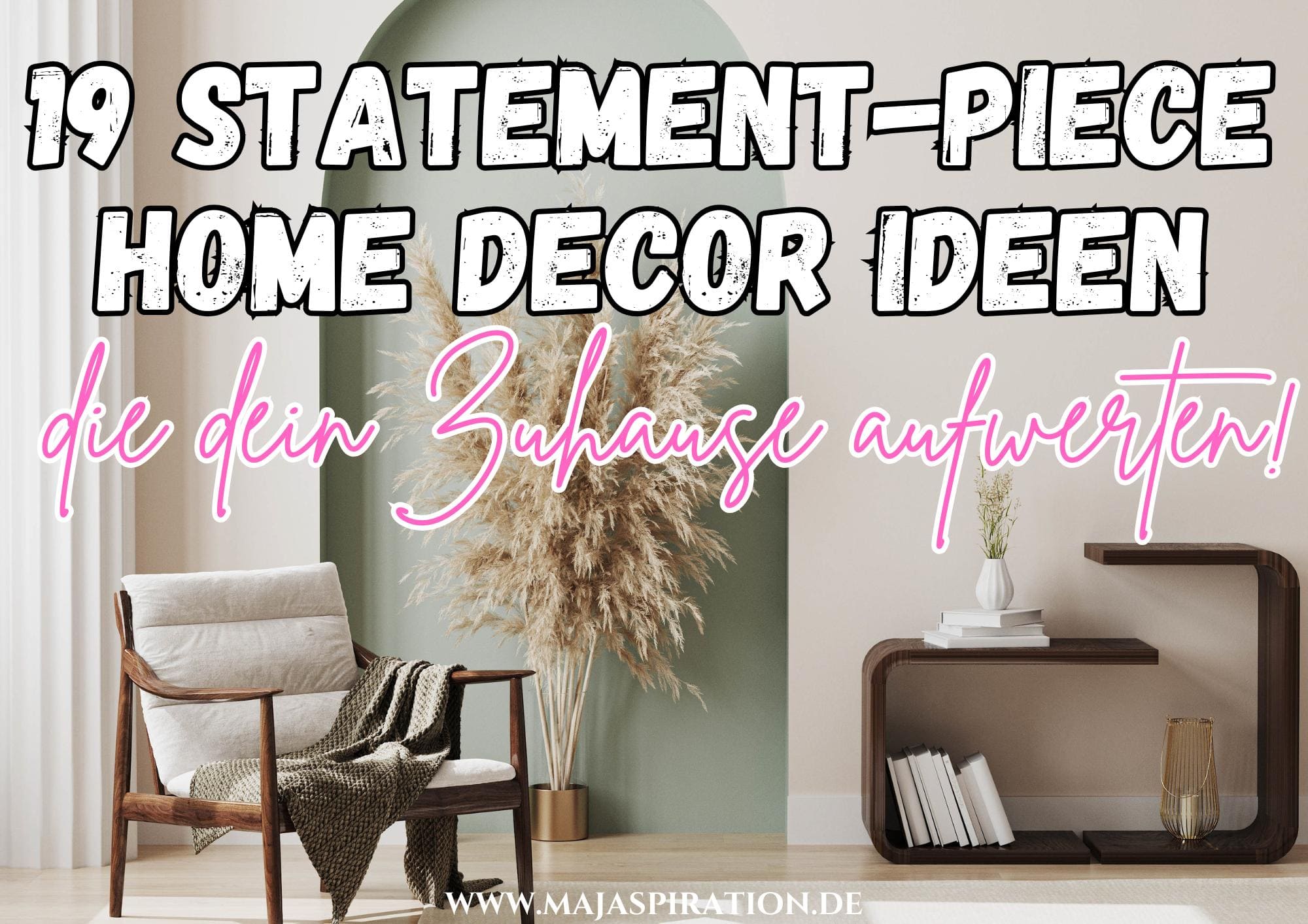 19 spektakuläre Statement-Piece Home Decor Ideen, die dein Zuhause ...