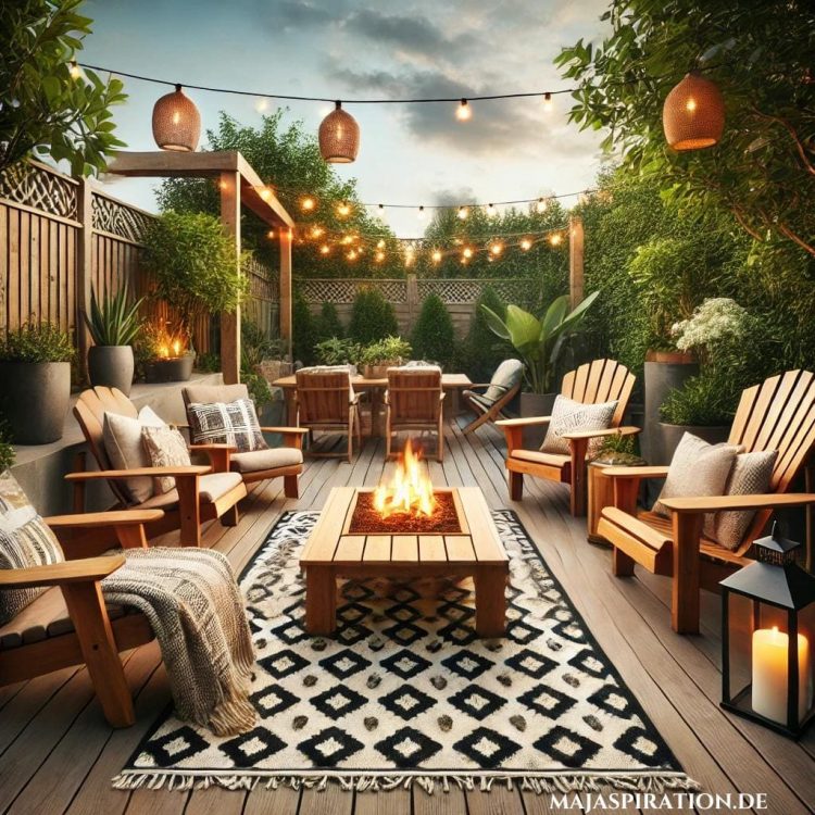 22 einzigartige Ideen für Terrassen, die deinen Garten verwandeln ...