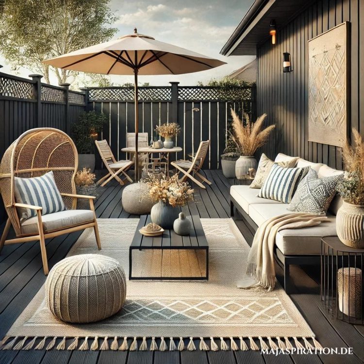 22 einzigartige Ideen für Terrassen, die deinen Garten verwandeln ...