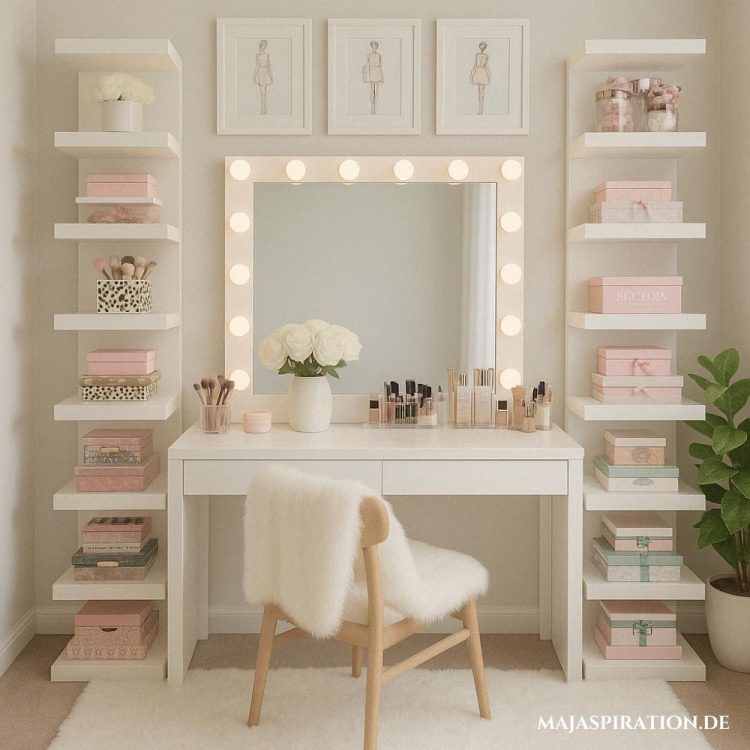 Erstaunlich Schminktisch Selber Machen Ikea Bild