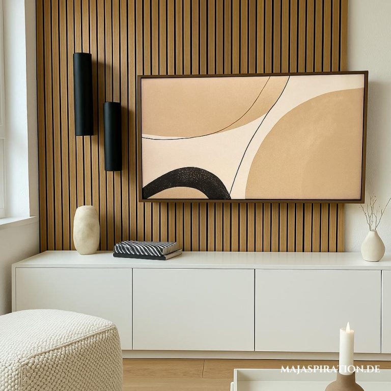 10 traumhafte Ideen für die Gestaltung deiner TV Wand - für jeden ...