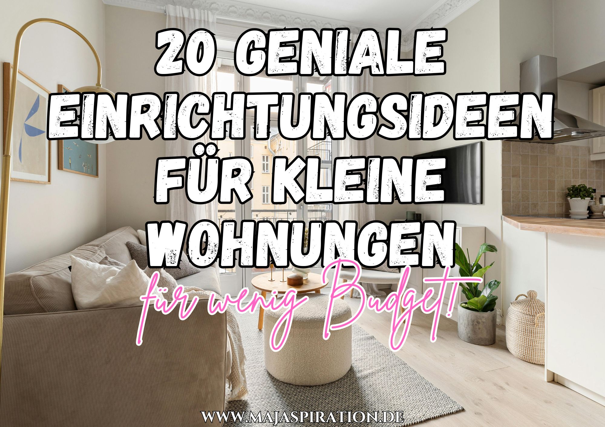 20 geniale Einrichtungsideen für kleine Wohnungen mit kleinem Budget - Majaspiration