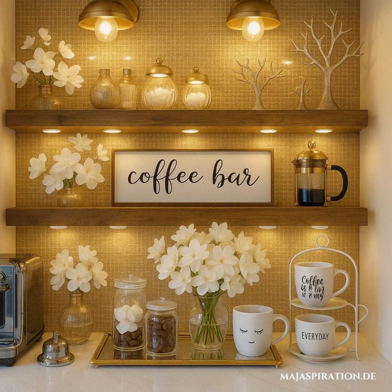 Wundervolle Kaffeebar Ideen für Zuhause - 13 Inspirationen für Cozy ...