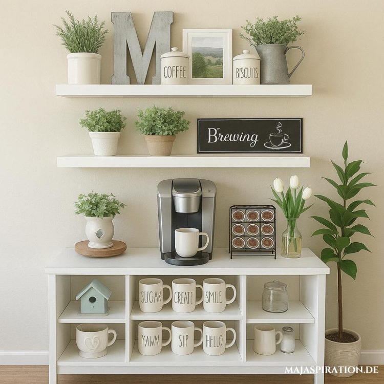 Wundervolle Kaffeebar Ideen für Zuhause - 13 Inspirationen für Cozy ...
