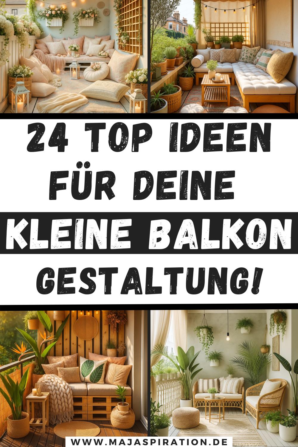 24 einzigartige Ideen für einen kleinen Balkon, die du lieben wirst ...