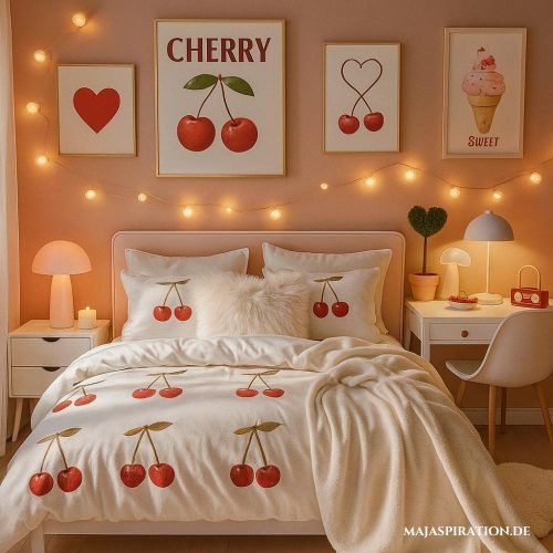 17 rote Cherry Vibe Deko Ideen - ein Einrichtungstrend, der einfach ...