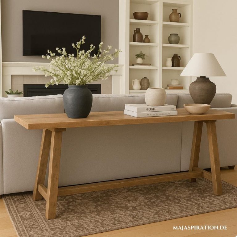 Wunderbar Konsole Hinter Sofa Fotos