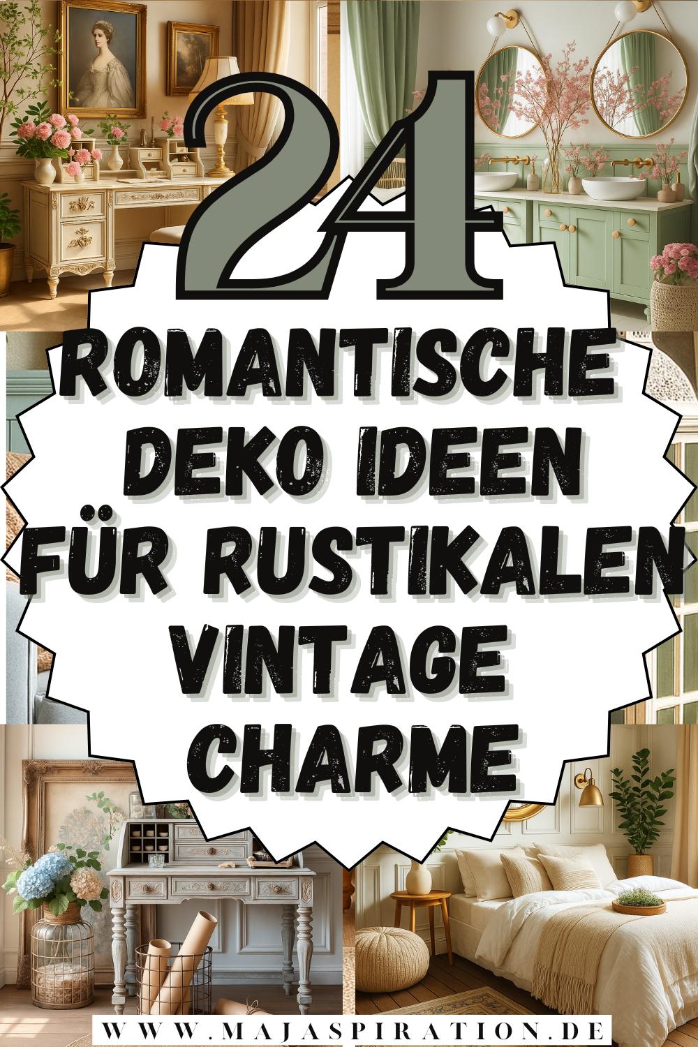 24 unfassbar süße Deko Ideen für eine rustikale Vintage Wohnung, die du ...