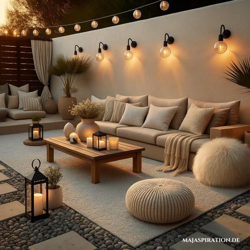 22 einzigartige Ideen für Terrassen, die deinen Garten verwandeln ...
