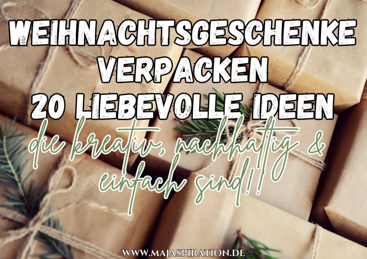 Weihnachtsgeschenke verpacken - 20 liebevolle Ideen, die kreativ ...