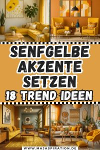 Senfgelbe Akzente für dein Zuhause - 18 geniale Ideen für diesen ...