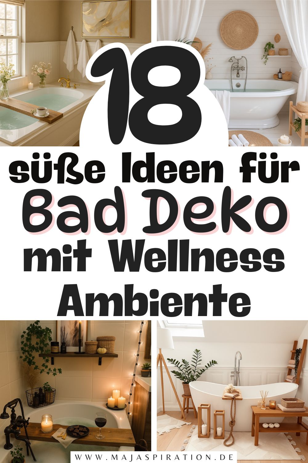 Bad Deko mit Spa-Feeling: 18 Ideen für Wellness Vibes zuhause ...