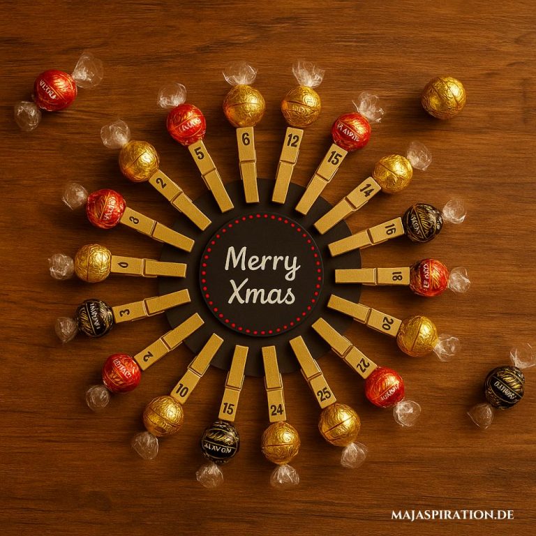 24 kreative DIY Adventskalender Ideen, von last-minute über nachhaltig ...