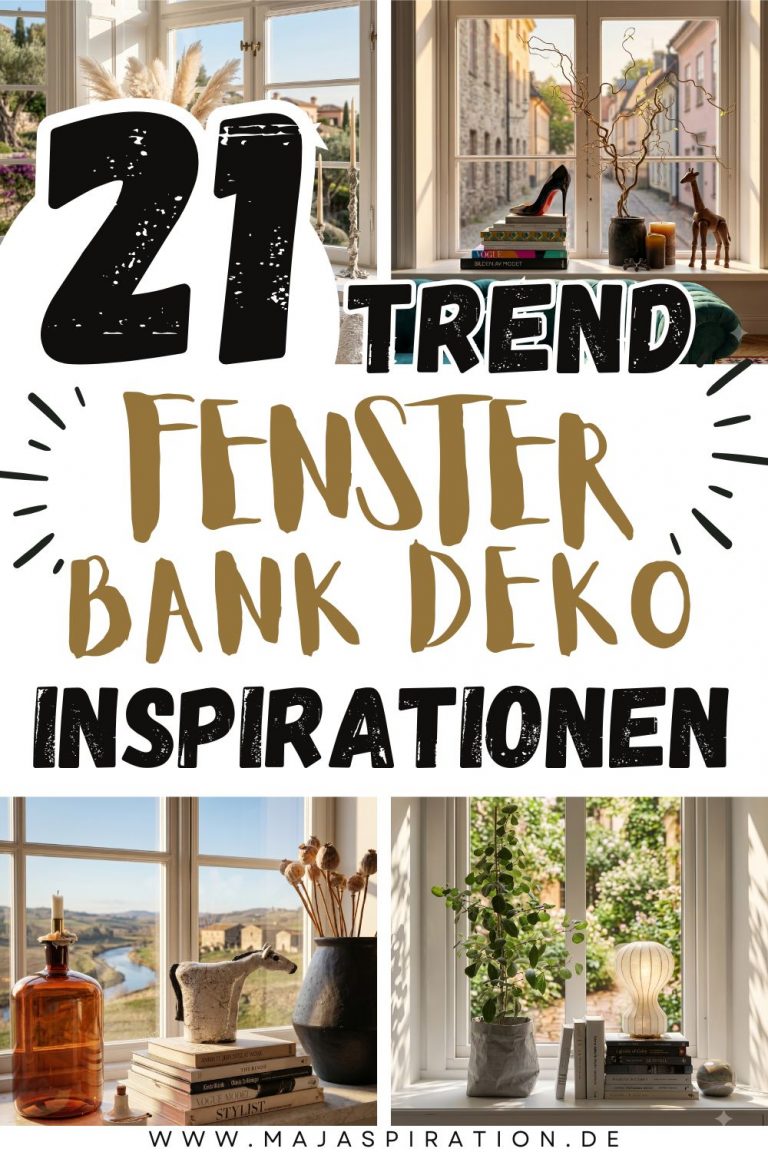21 geniale Fensterbank Deko Ideen wie vom Interior Designer